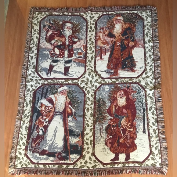 Goodwin Weavers | Holiday | Goodwin Weavers Cotton Throw Blanket Old ...